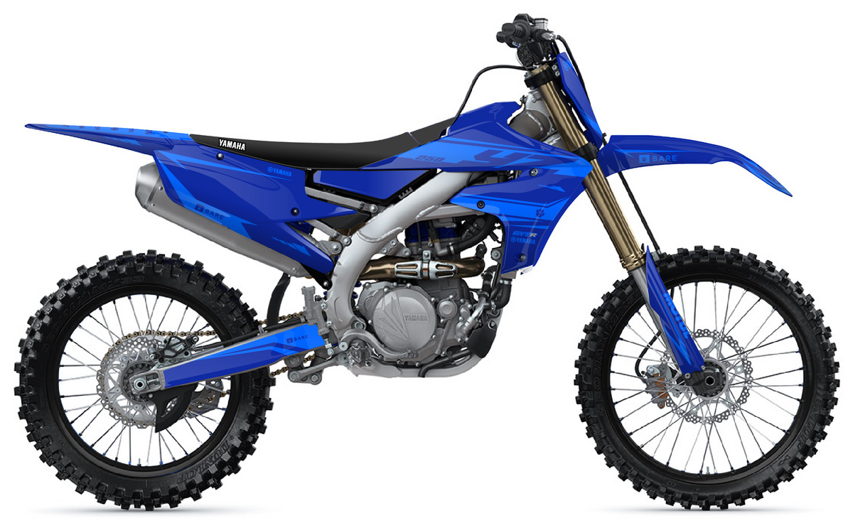 Stocky YAMAHA - Graphics Kit {Blue/Cyan} – Bare Unique