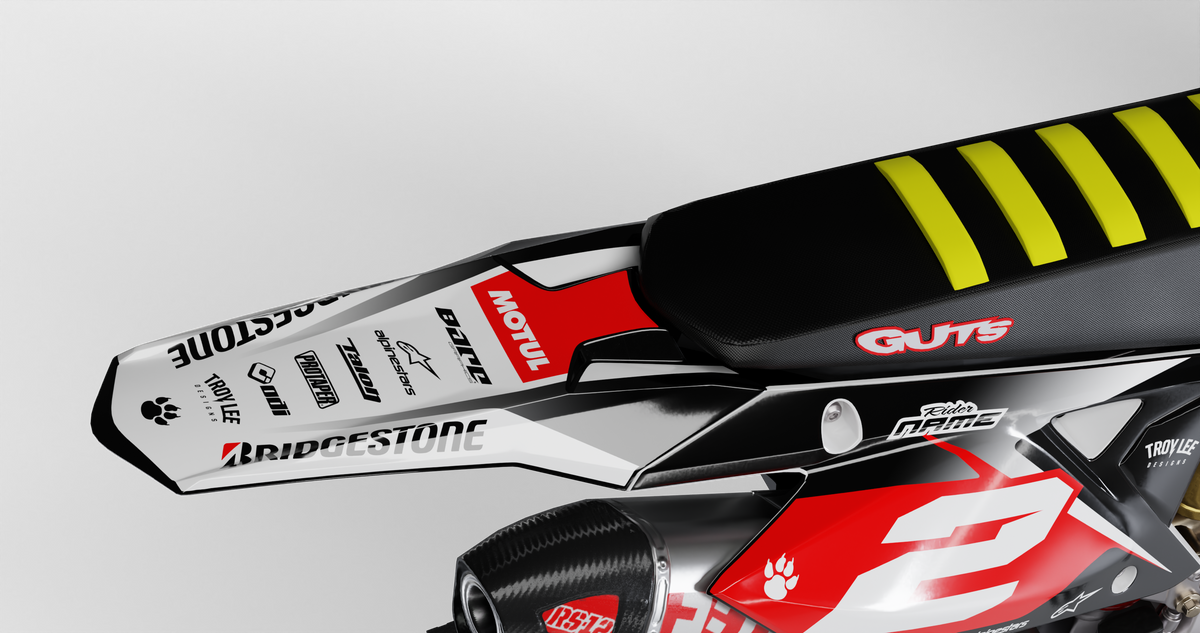 Viper SUZUKI - Graphics Kit {white} – Bare Unique