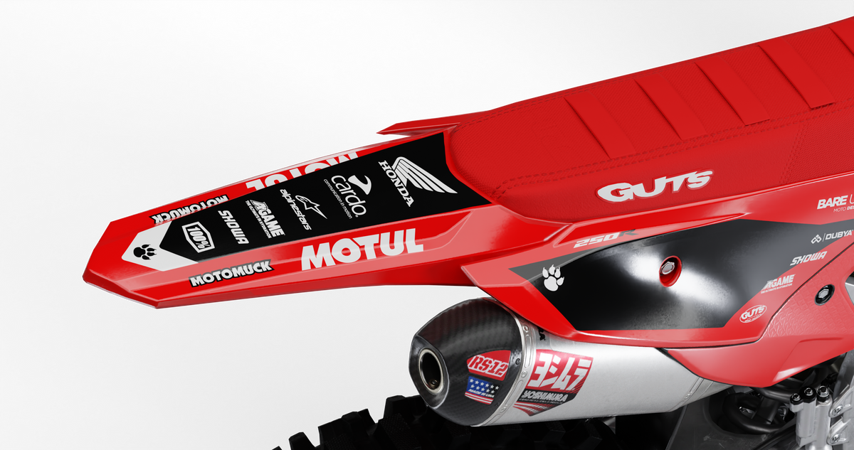 Proworks HONDA - Graphics Kit (Red-Black) – Bare Unique