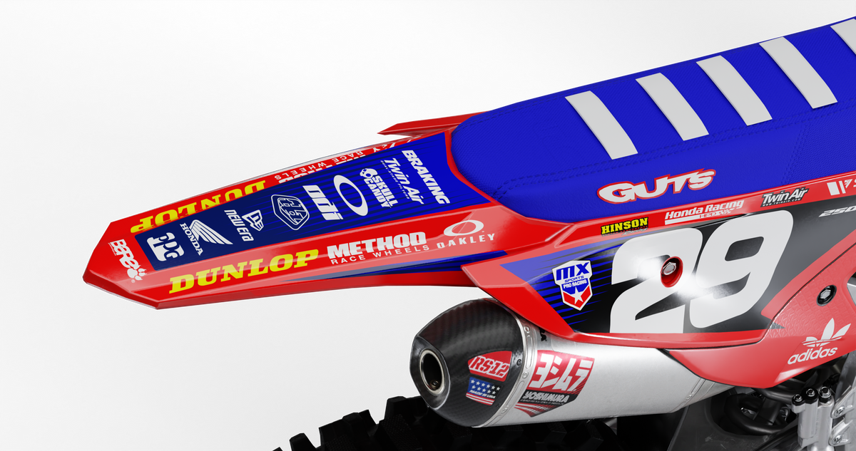 TLD HONDA - Graphics Kit – Bare Unique